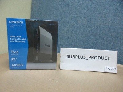 LINKSYS AX1800 Wifi 6 ROUTER HOME NETWORK, DUAL BAND WIRELESS, E7350 ...