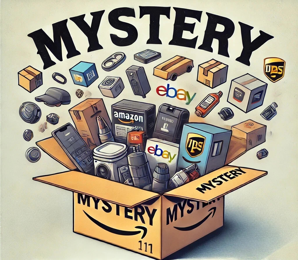 AMAZON Mystery Box General Merchandise Fun Liquidations Bundles Free ...