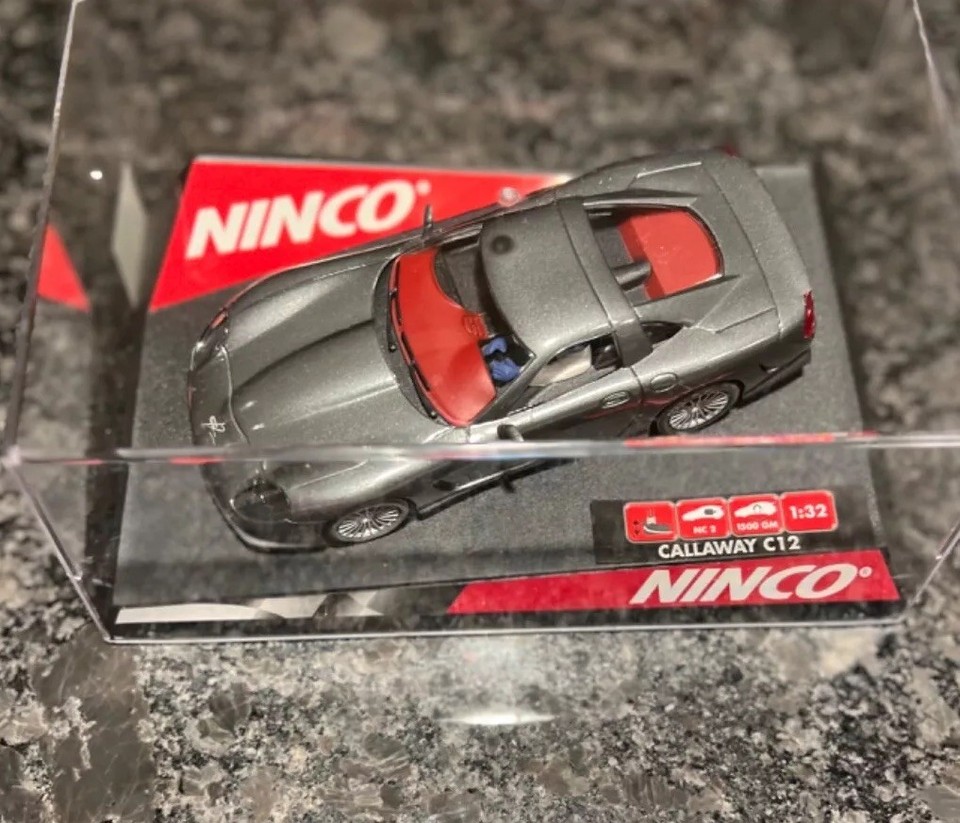 50233 NINCO 1/32 SLOT CARS CALLAWAY C 12 " ROAD CAR ANTHRACITE" | eBay