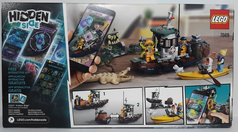 Lego Hidden Side Wrecked Shrimp Boat Set 70419 New Factory Sealed ...