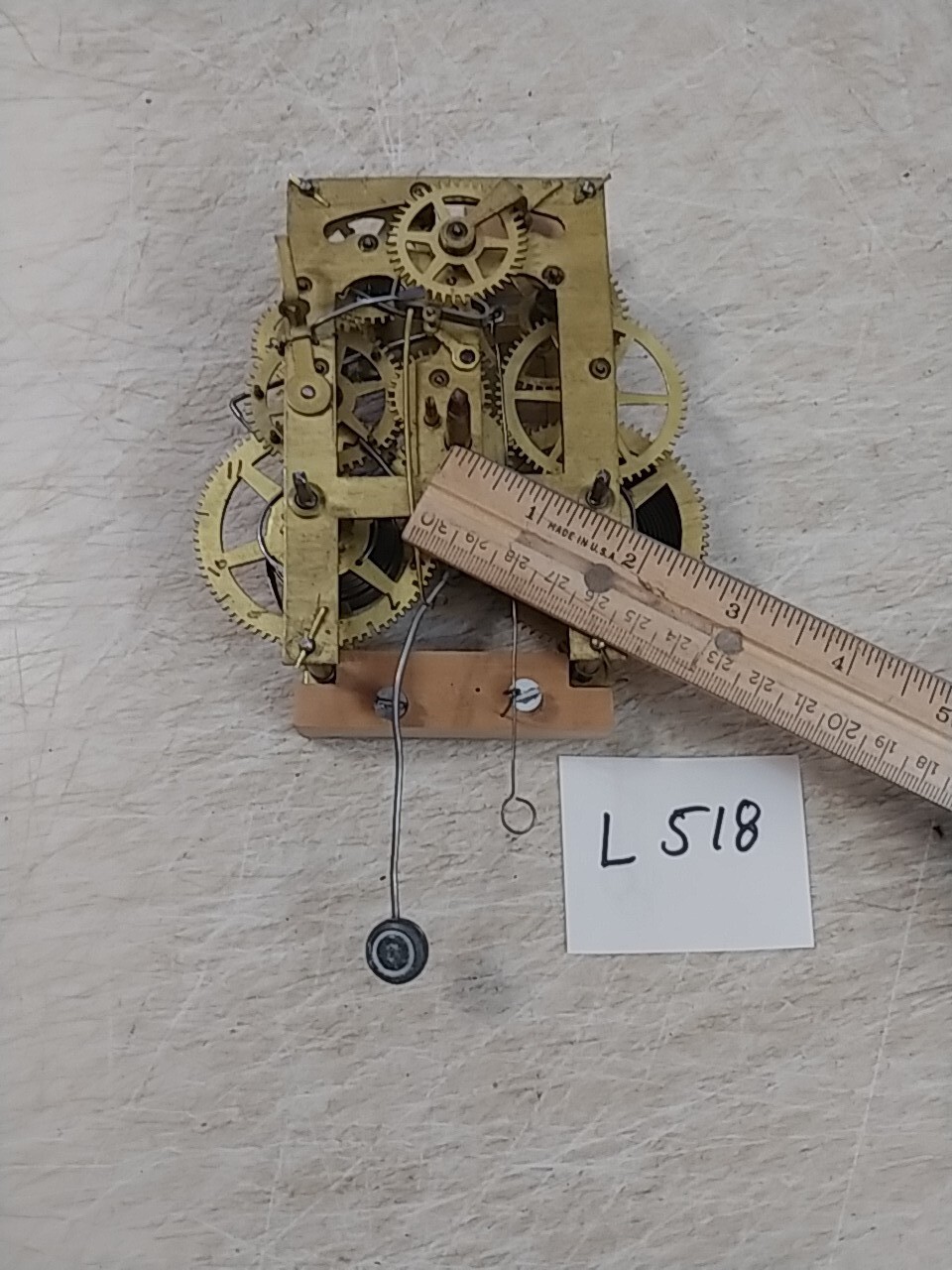 30 HOUR SHELF CLOCK MOVEMENT | eBay