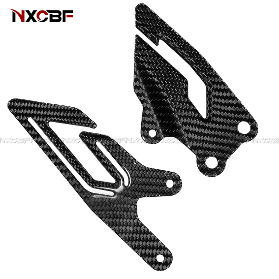 2015-2025 Yamaha YZF R1 R1M R1S Carbon Fiber Rearsets Heel Guards ...
