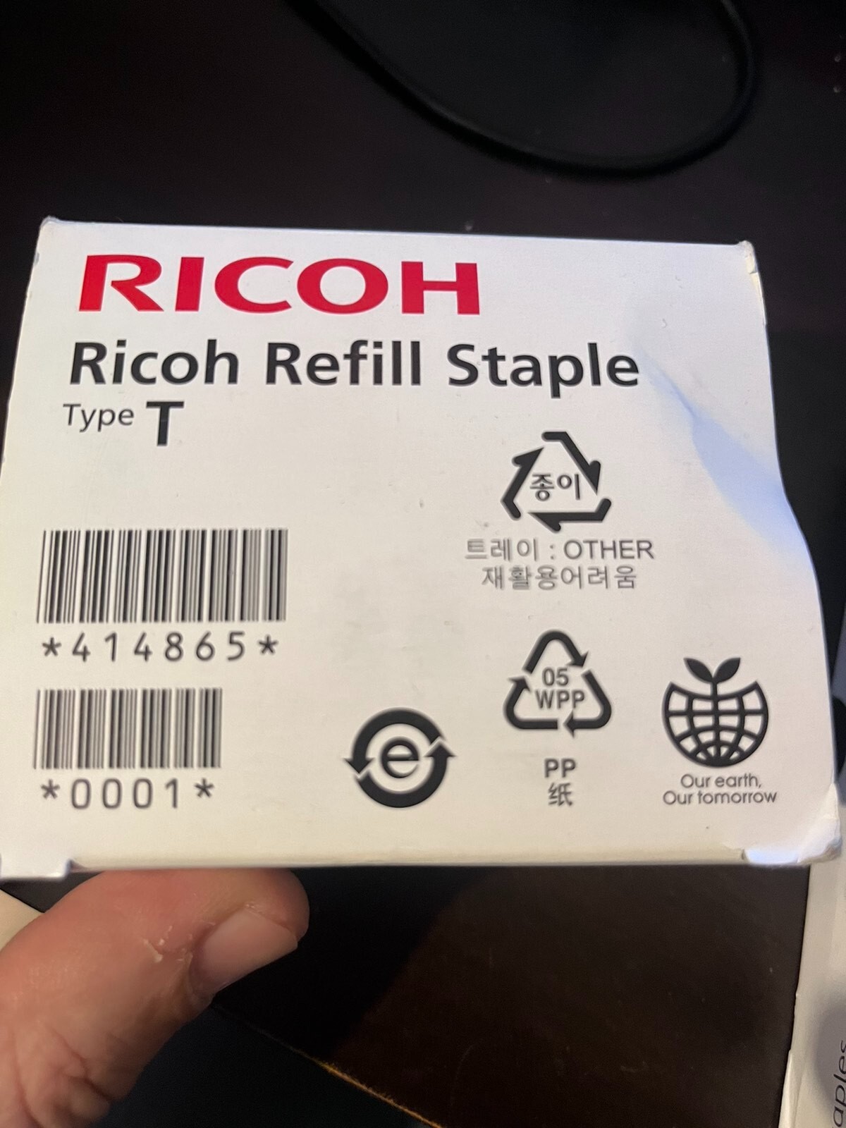 Ricoh 414865 Staple T Staples 2 X 5000 Pcs for sale online | eBay