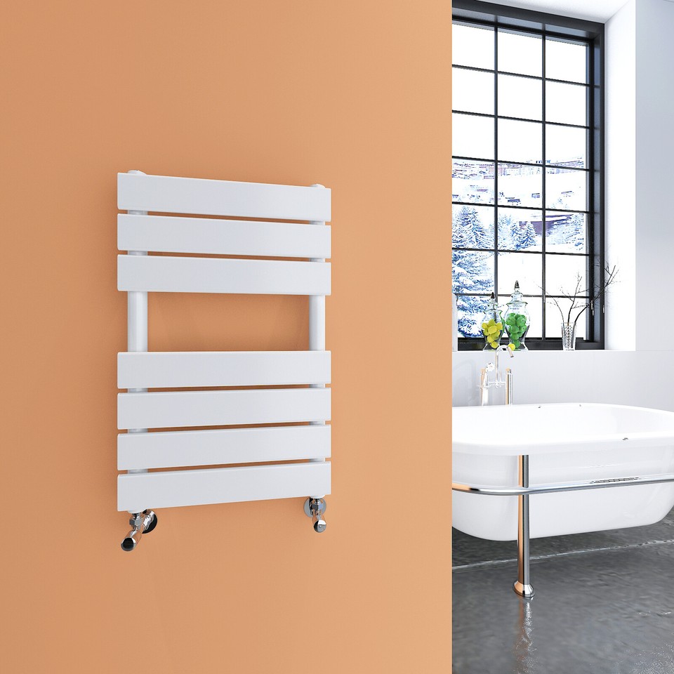 Designer Flat Panel Towel Rail Radiator Bathroom Central Heating Rads ...