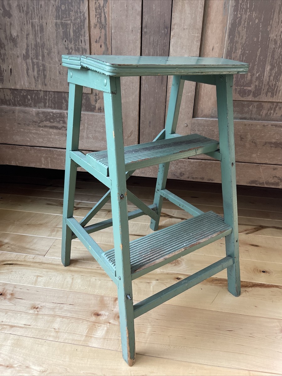 Antique Wooden Step Ladder Vintage Wooden Step Ladders,Wedding