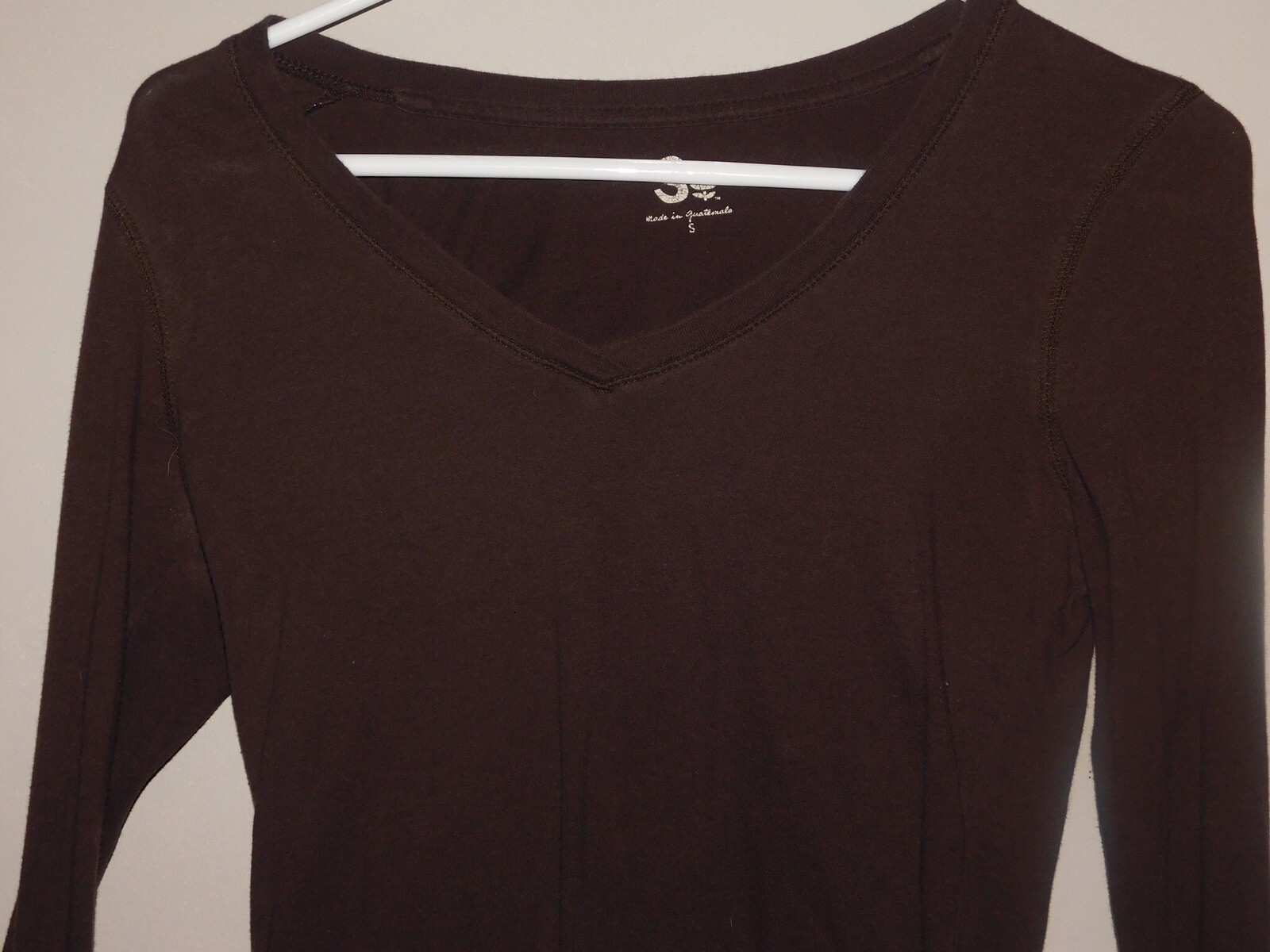 Khols So. brand women’s size small regular brown long sleeved henley ...