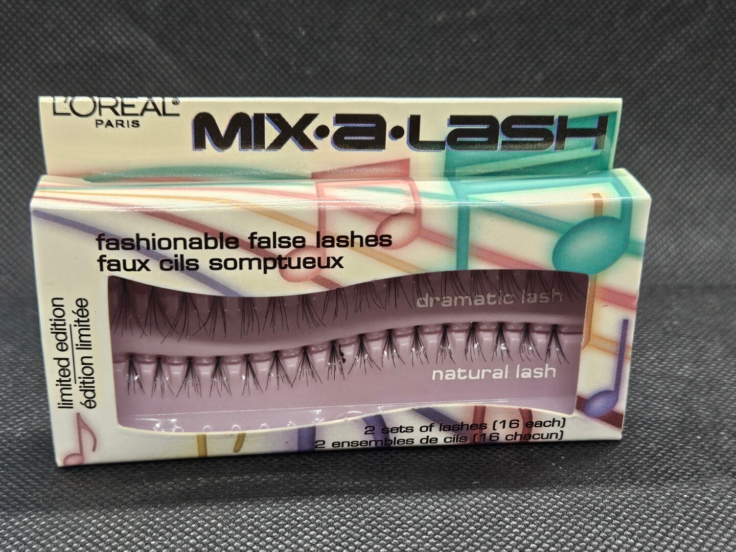 L'Oreal MIX∙a∙Lash Fashionable False Eyelashes Dramatic & Natural (2 Sets 16 ea) | eBay