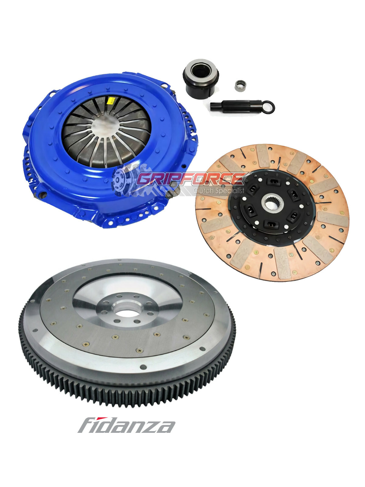 FX DUAL FRICTION CLUTCH KIT+FIDANZA FLYWHEEL fits 92-02 DODGE VIPER RT ...