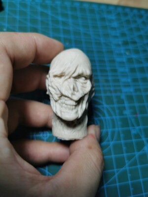 1:6 Walking Dead Zombies Head Sculpt Model For 12" Male Soldier Figure ...