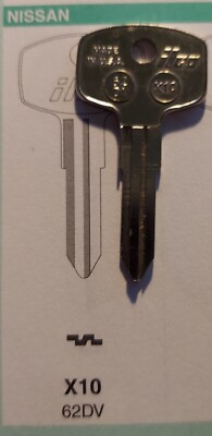 Datsun Nissan X10, Dat 7/8, 62DV, NS3R Key Blank. | eBay