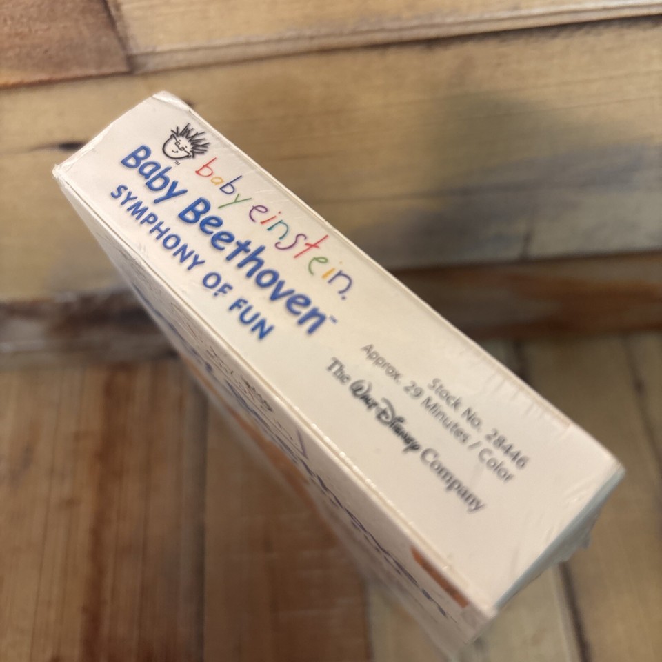 Baby Einstein Baby Beethoven Symphony Of Fun VHS New / Sealed RARE HTF ...