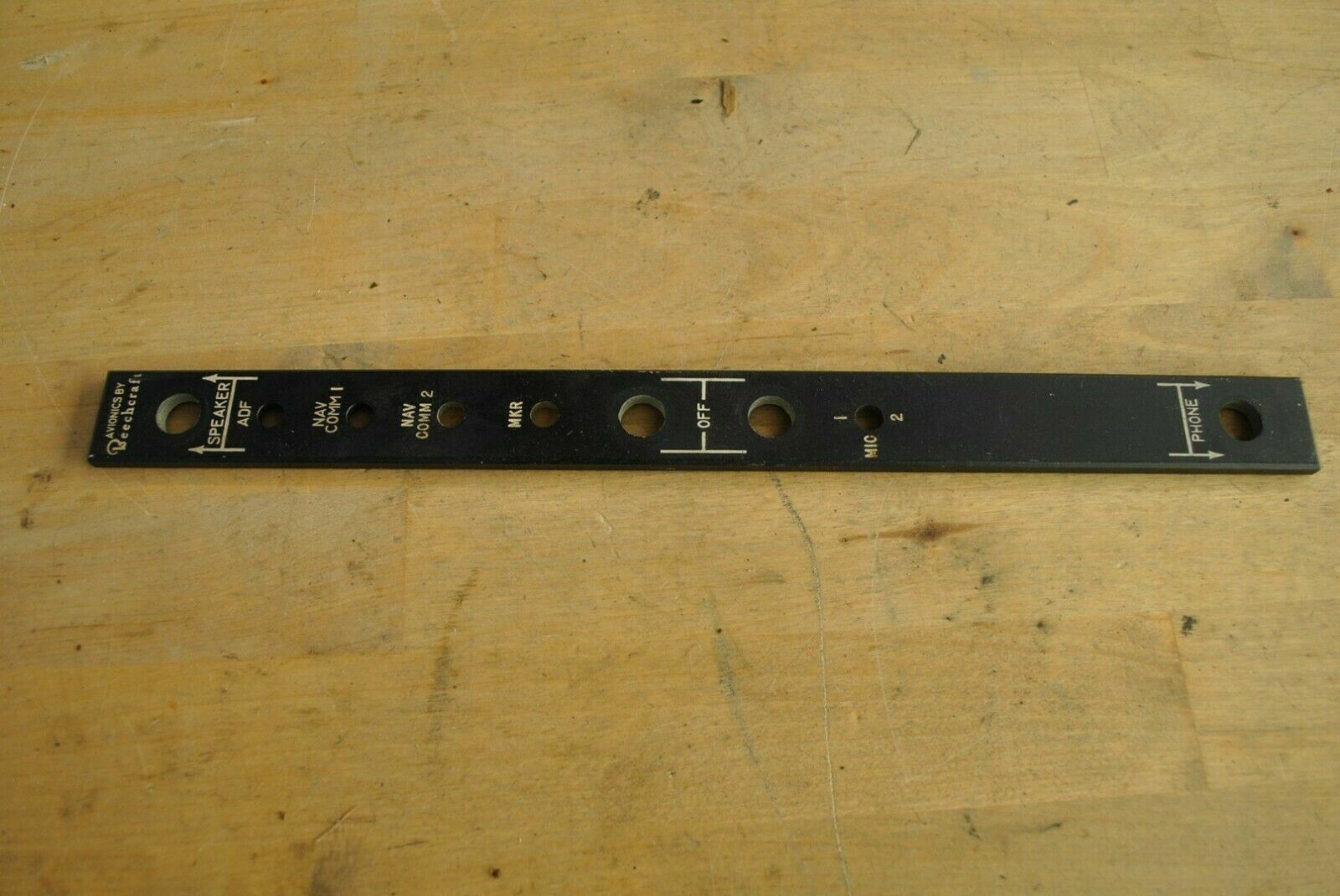 Beechcraft Bonanza Instrument Panel Edge Placards 35-344290-1 for sale ...
