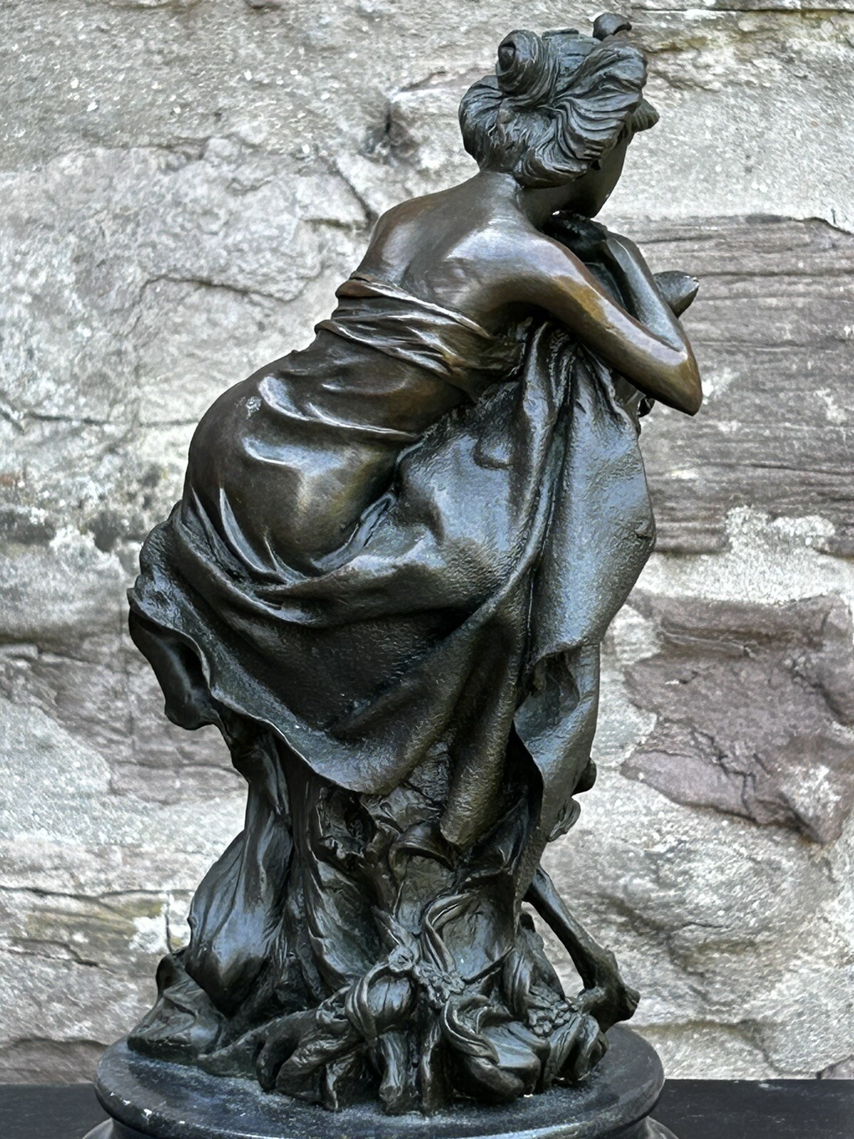 French Art Nouveau Bronze sculpture of a Maiden & Werewolf~Saaremaa by ...