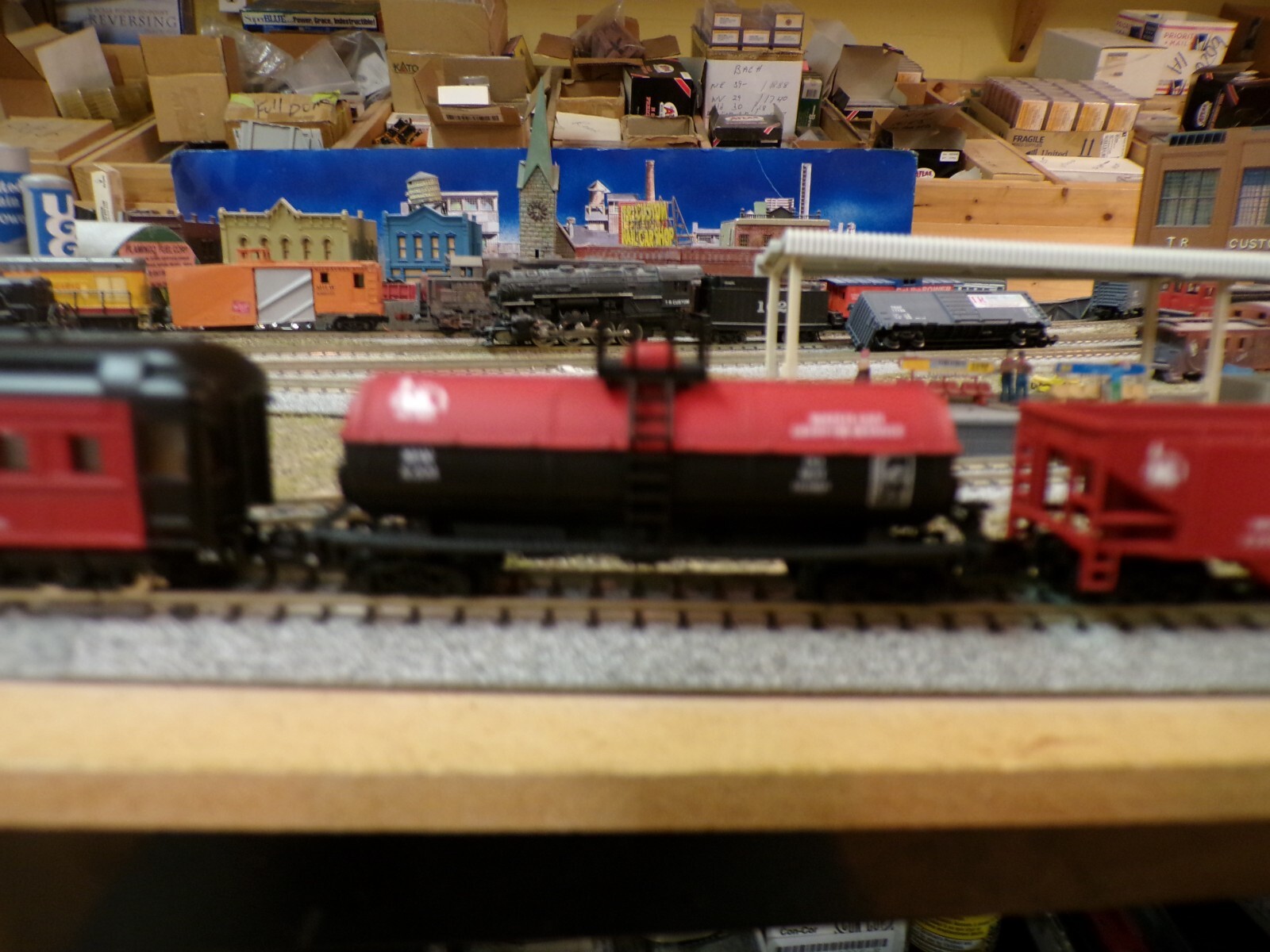 N-Scale custom CENTRAL RAILROAD NEW JERSEY (CNJ) work set | eBay