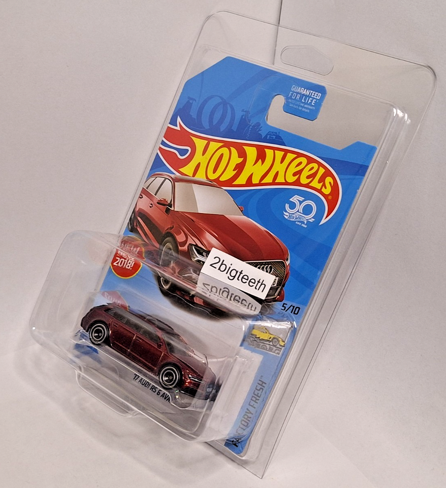 READ - 2018 Hot Wheels Super Treasure Hunt 17 2017 Audi RS 6 Avant Car ...