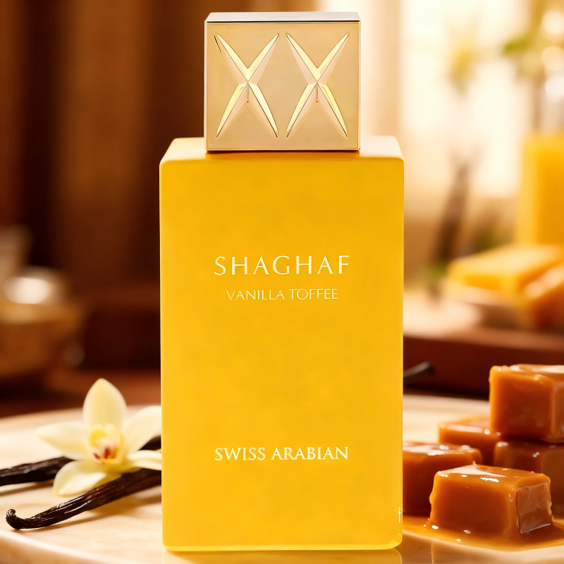 Shaghaf Vanilla Toffee,enjoy charming vanilla perfume, bringing sweet ...