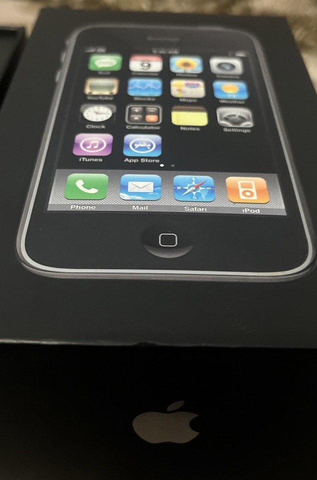 Apple iPhone 3G Black 8GB Original First Generation Box Only | eBay
