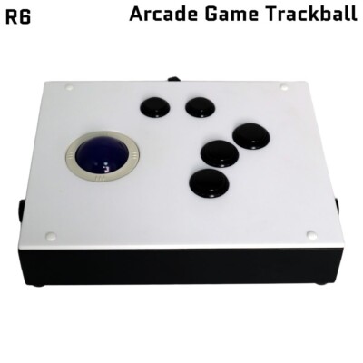 FightBox R6 USB Arcade Game Trackball Controller For MAME RetroArch ...