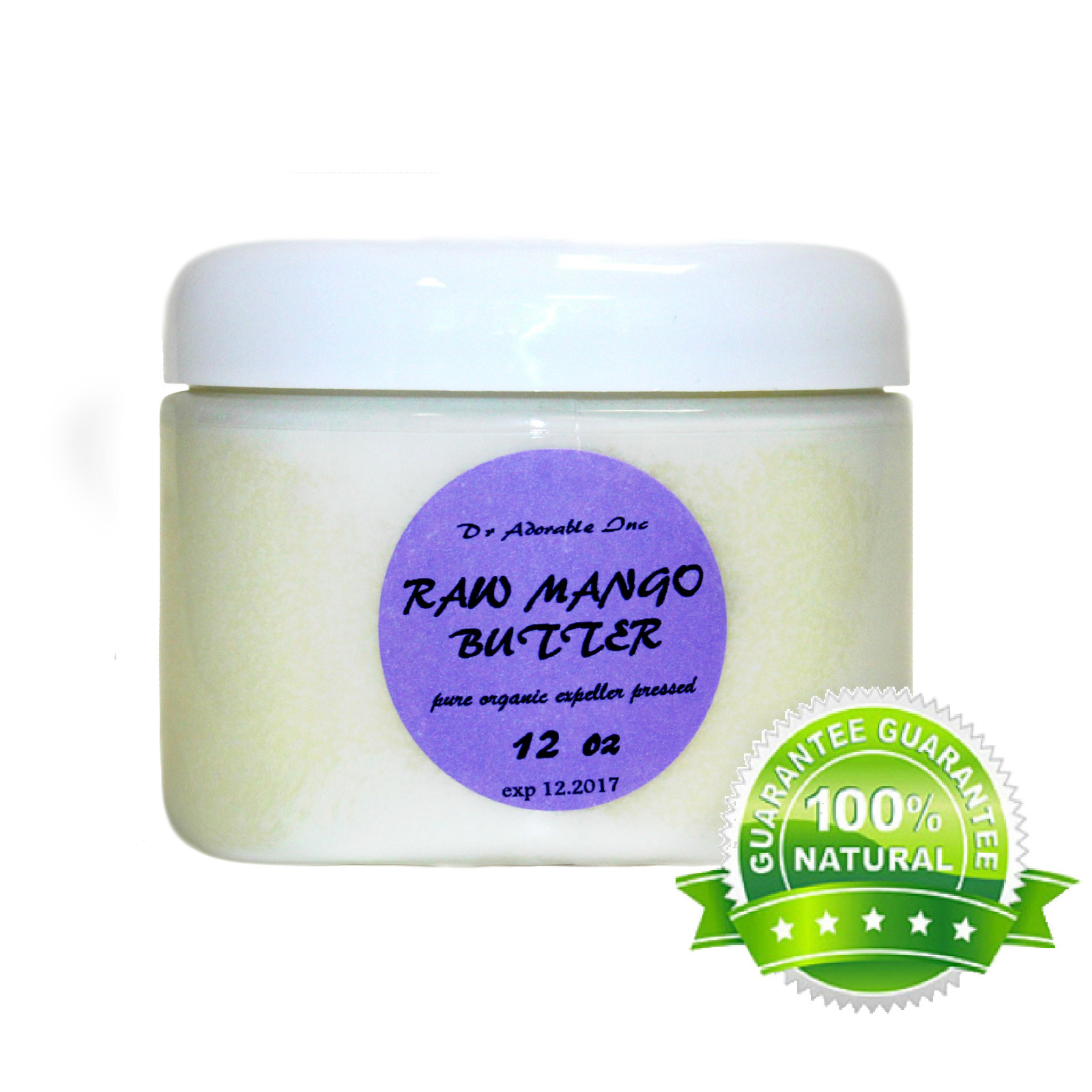 RAW MANGO BUTTER ORGANIC COLD PRESSED PURE 2 OZ 4 OZ 8 OZ-UP TO 12 LB ...