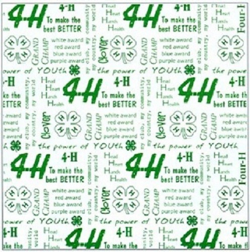 4-H Scrapbook Papers 12x12" and Scrapbook Stickers U-CHOOSE 4H ...
