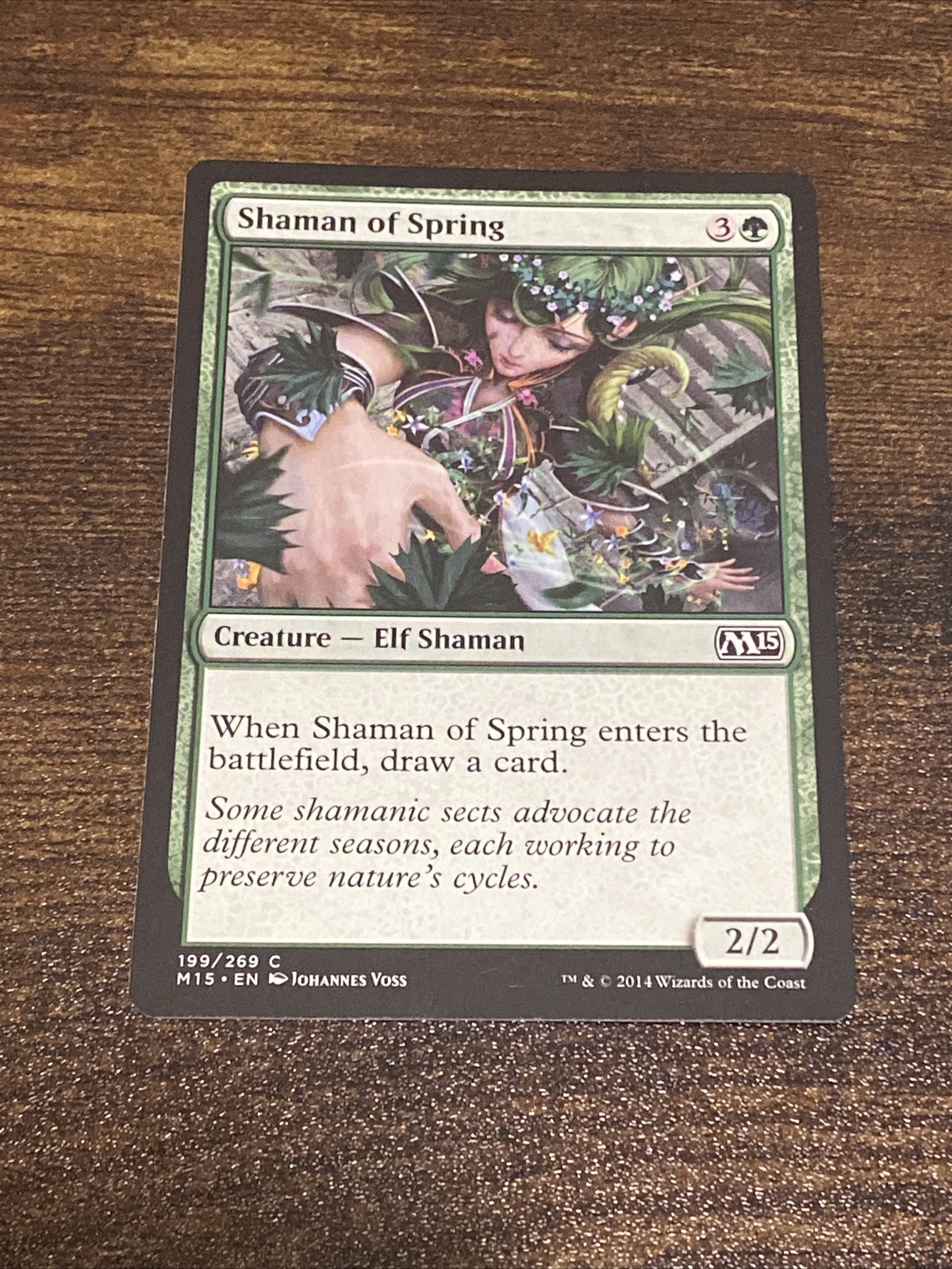 Shaman of Spring (199) Magic 2015 M15 MTG Magic The Gathering D6948* | eBay