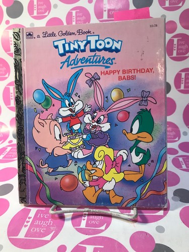 A Little Golden Book Tiny Toon Adventures Happy Birthday Babs! 1990 ...
