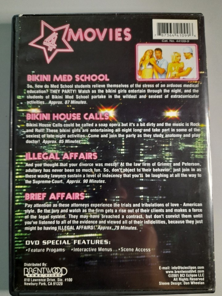 All Night Movies (DVD SET, 2002) Kim Dawson,Tamara Landry,Monique ...