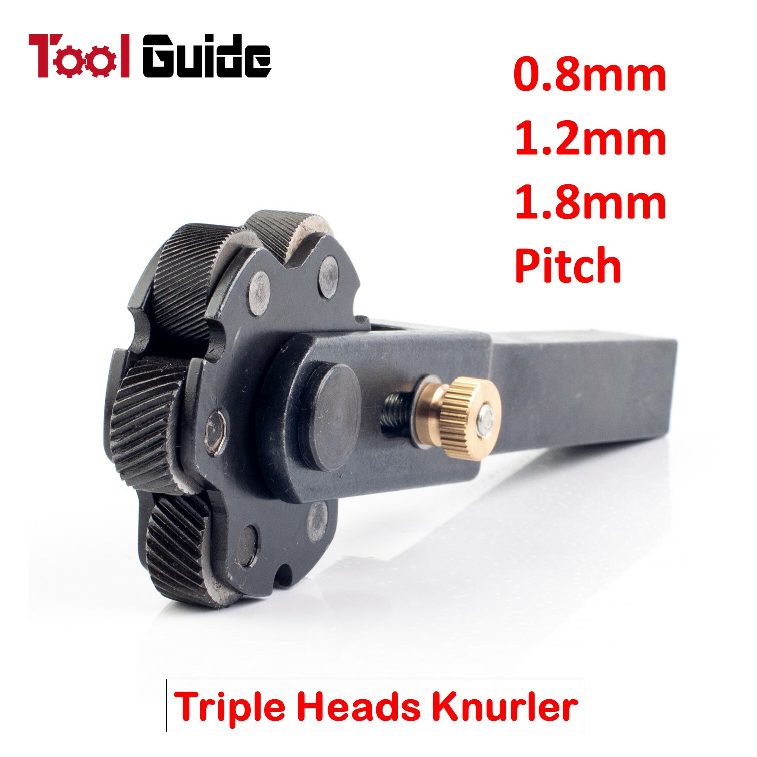 Single-Double-Six Wheel Knurler, Linear Diagonal Triple Head Knurling ...