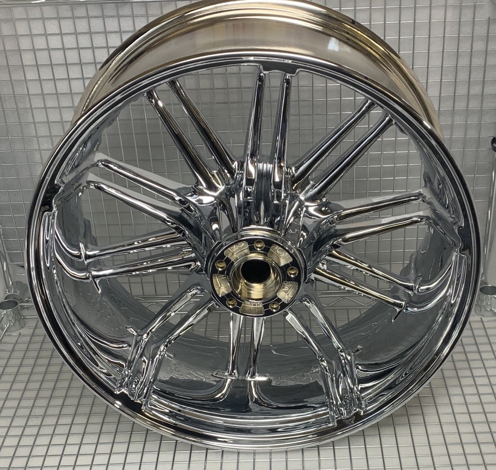 Harley 2023 Breakout OEM Turbine II Wheels CUSTOM CHROME MAG RIMS ...