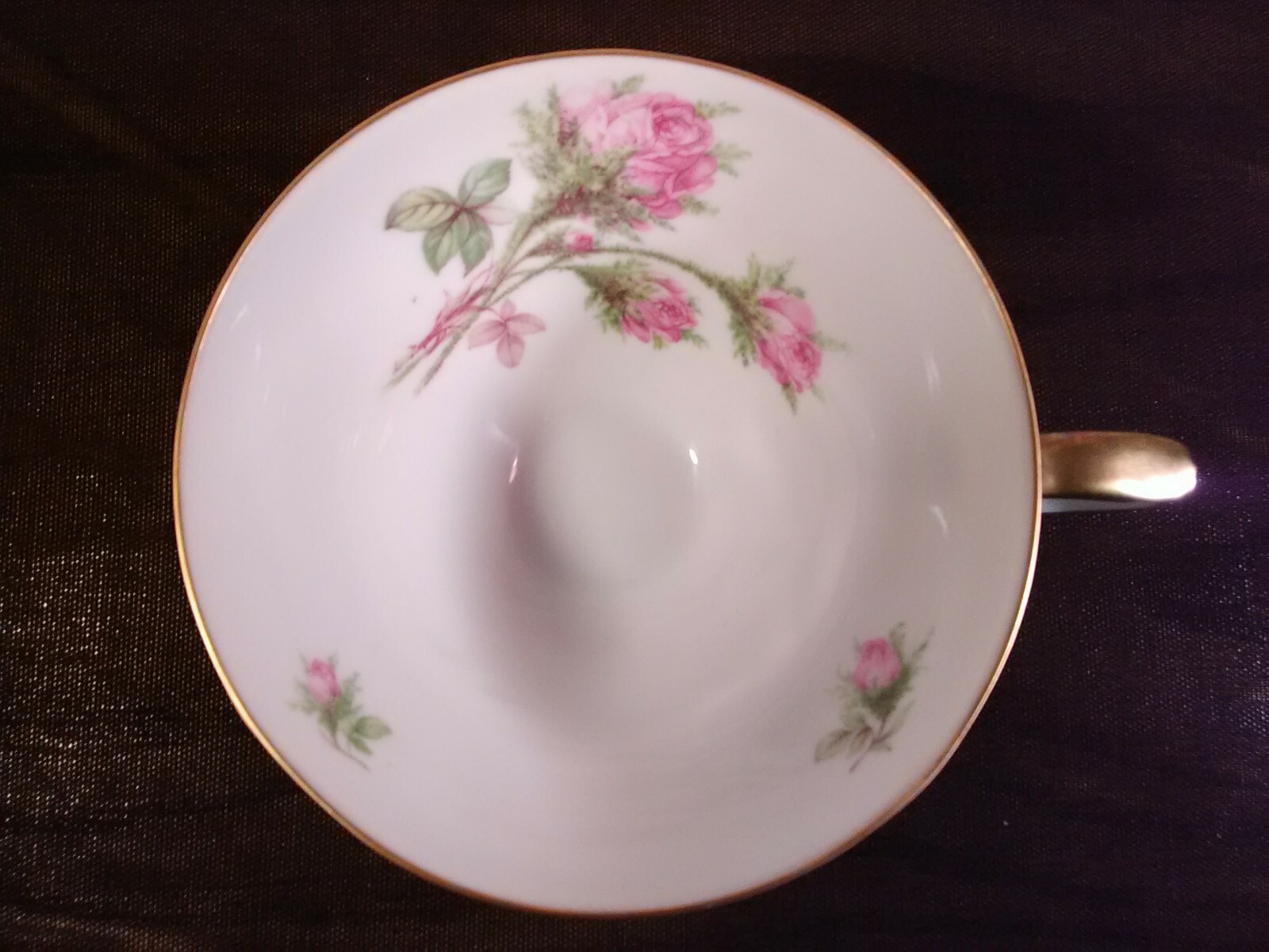 Tea Cup-Edelstein-Bavaria-Maria Theresia-Pink Roses-16793 | eBay