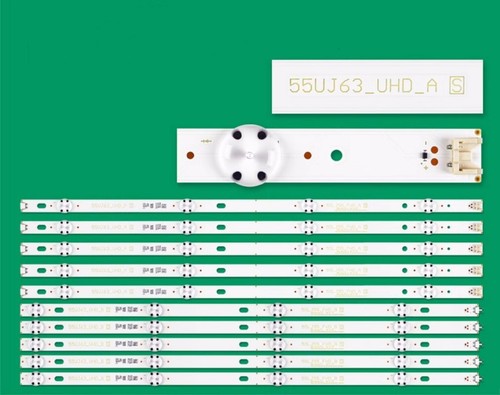 New LED Strips For LG SSC_55LJ55/55UJ63_A 55UK6100PLB 55UJ6300 55UJ6309 ...