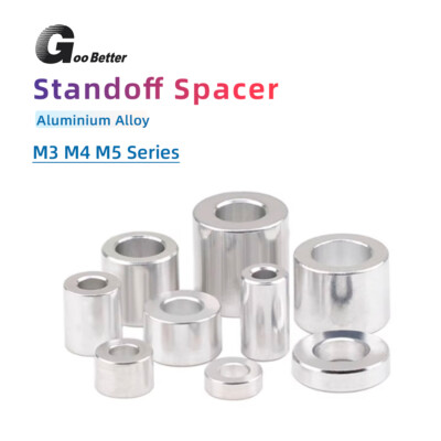 Aluminium Standoff Spacers M4 M5 M6 Stand off Collar Round Spacer Bush1 ...