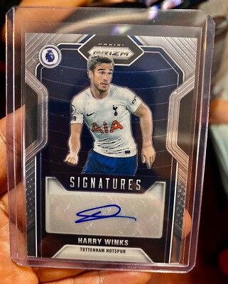 Harry Winks 2021-22 Panini Prizm Premier League- Signatures | eBay