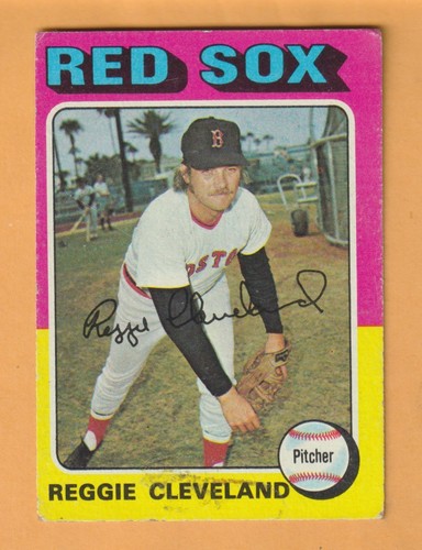 Reggie Cleveland Boston Red Sox 1975 Topps #32 | eBay
