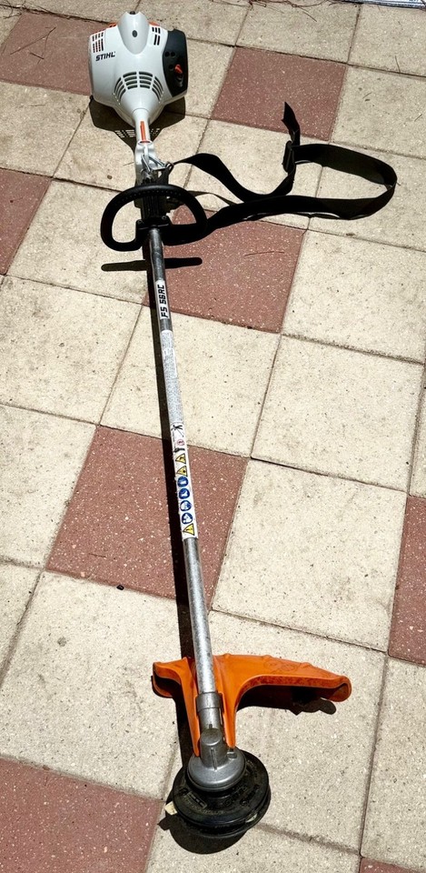 STIHL FS 56 RC-E Trimmer Gasoline Powered Weedeater W/ Strap | eBay