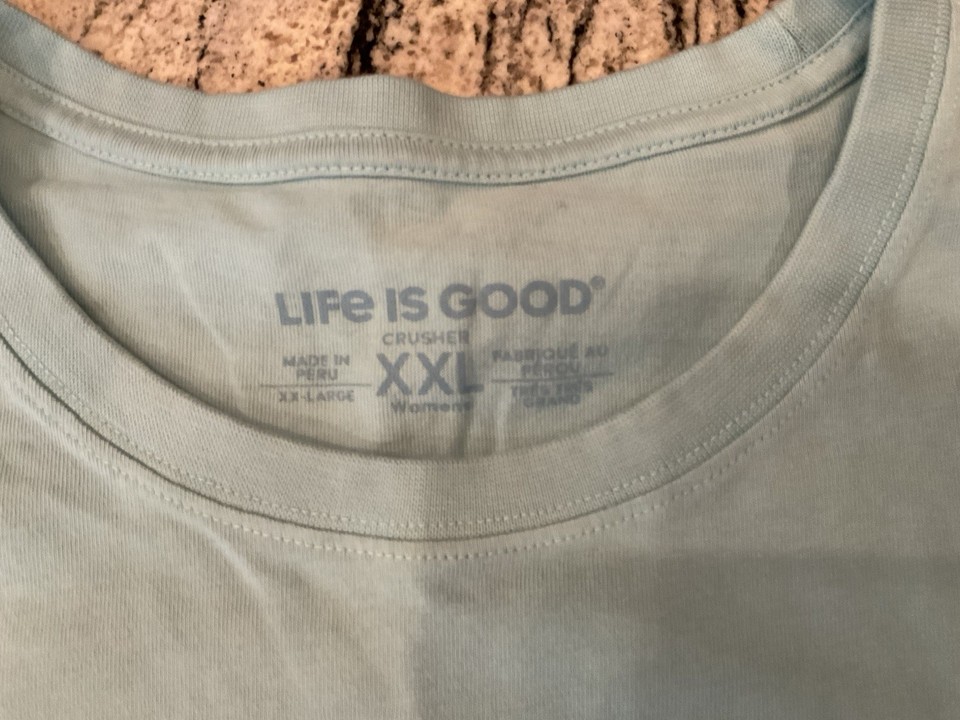 NWOT Life is Good Winter Birds Long Sleeve Crusher T Tee Shirt XXL 2X ...