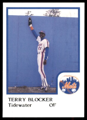 1986 ProCards (Mets Logo) Minor League Terry Blocker (F) Tidewater ...