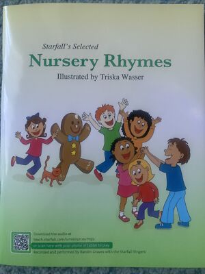 Starfall’s Selected Nursery Rhyhmes Book Children Ages 1-6 Kindergarten ...