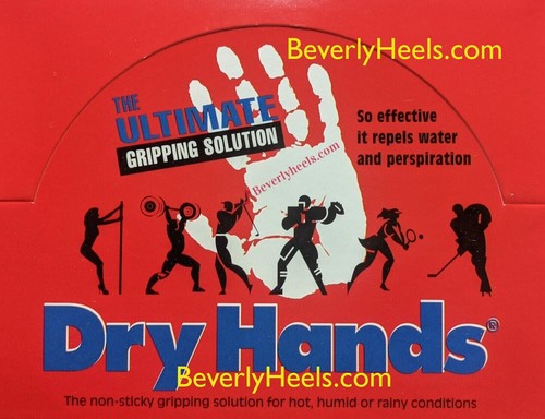 DRY HANDS 2 oz. Sport Grip Powder for Pole Dancing, Baseball, Golf ...