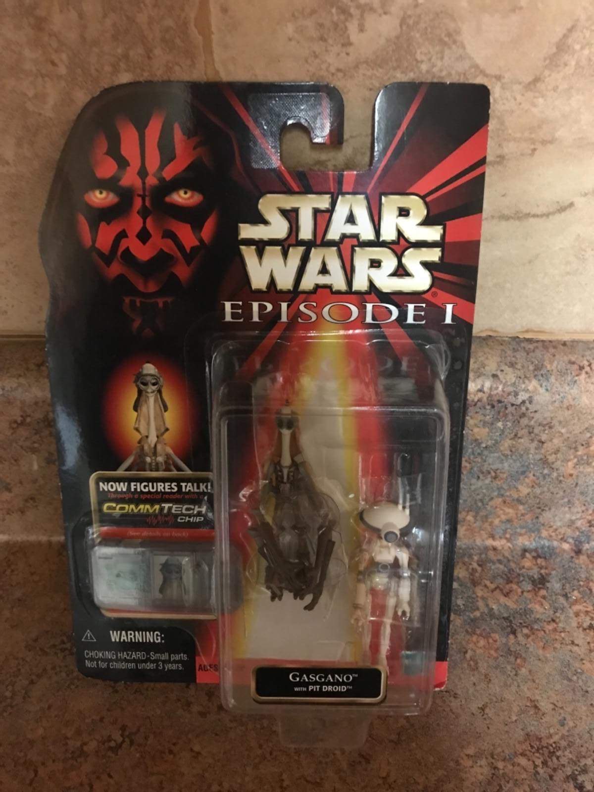 STAR WARS EPISODE 1 GASGANO WITH PIT DROID ACTION-FIGURE COLLECTIBLE ...