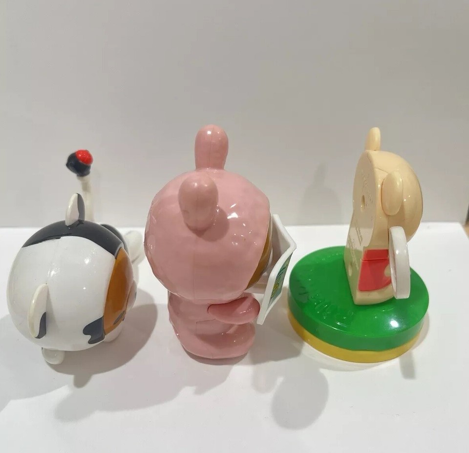 McDonald SAN-X Rilakkuma Korilakkuma Kiiroitori Mini Figures Toy 3 pc ...