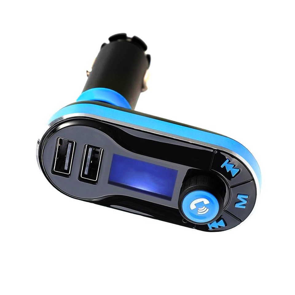 Car FM Transmitter Handsfree Wireless MP3 Player Radio Adapter Dual USB ...