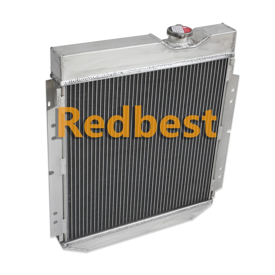 ALUMINUM 4 Row 17"W RADIATOR FIT 1960-1966 FORD MUSTANG FALCON COMET ...