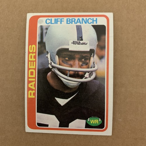 1978 Topps Cliff Branch # 305 Oakland Raiders Football Card NFL | eBay