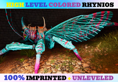 HIGH level COLORED Rhyniognatha ARK Survival Ascended ASA PVE PC/XBOX ...