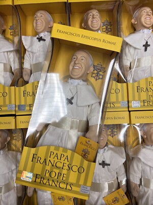 POPE FRANCIS Souvenir Doll BRAND NEW SEALED Jesus Catholic Toy Limited ...