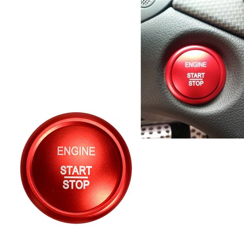 Aluminum Alloy Red Engine Start Button Ring Cover Set Fits 08-18 W463 G550 G63 | eBay