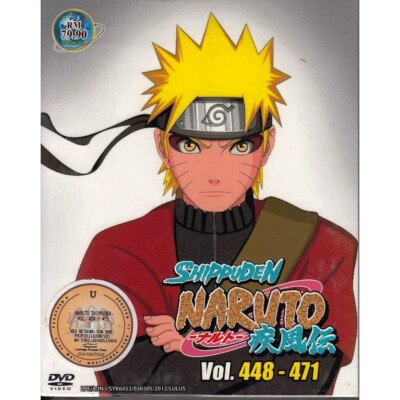NARUTO SHIPPUDEN Vol.448-471 Box 14 Anime DVD | eBay