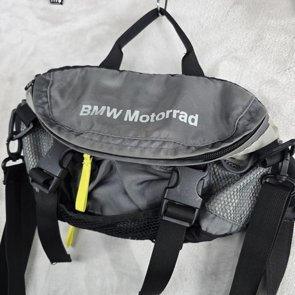BMW Motorrad Hip Pack Bag Fanny Pack Waist Bag Gray Black Yellow ...