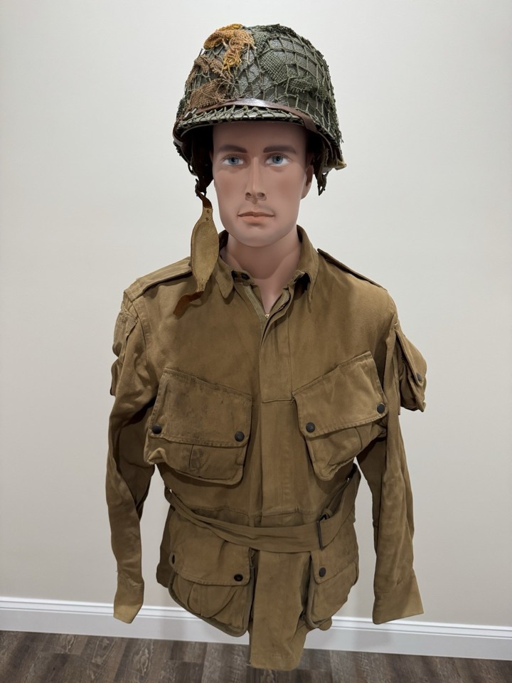 WWII Paratrooper Jacket Forrest Guth, 506th, 101st Airborne - Band of ...